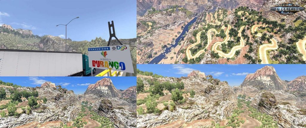 MEXICO EXTREMO DURANGO (VIVAMEXICO MOD) V1.0 ATS Mod - ATS Mod ...