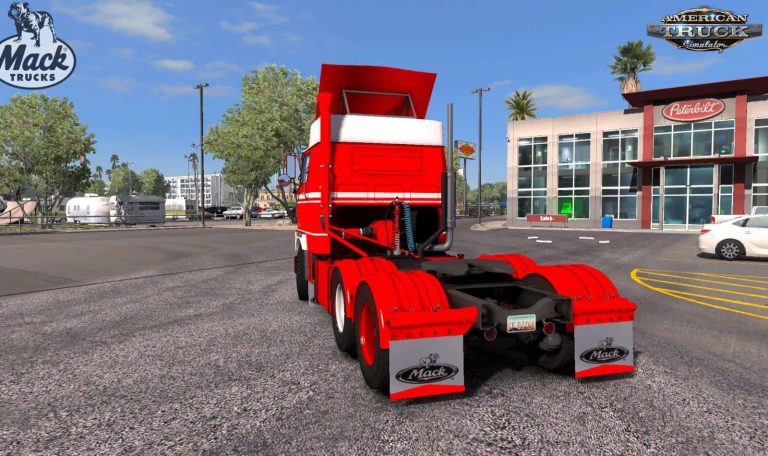 Mack F700 + Interior v1.1 1.35 Mod - ATS Mod | American Truck Simulator Mod