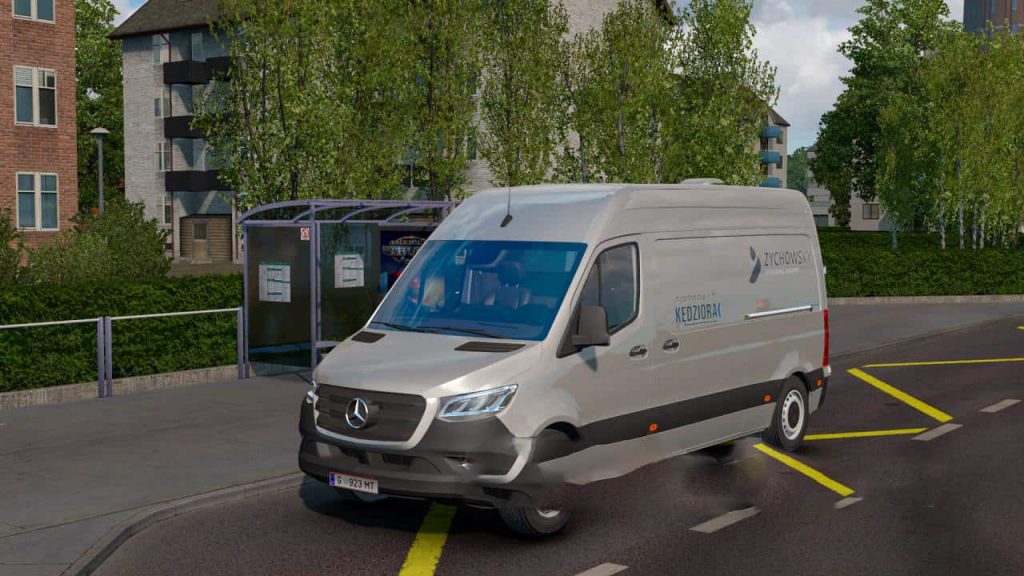 Mercedes Sprinter 2019 v0.1 Beta Mod - ATS Mod | American Truck ...