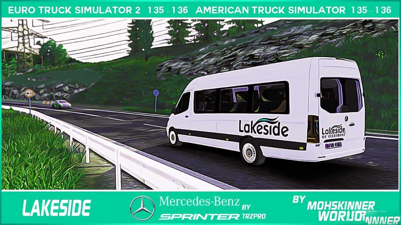 MohSkinner – Mercedes Sprinter – Lakeside [1.36] Mod - ATS Mod ...