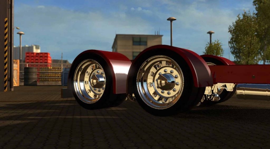 New RIM & TIRE 1.48 Mod - ATS Mod | American Truck Simulator Mod
