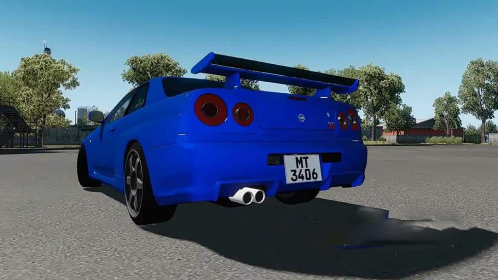 Nissan Skyline GT-R R34 V-Spec II v1.0 ATS Mod - ATS Mod | American ...