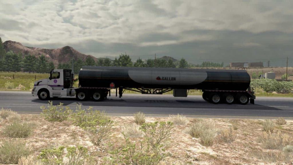 Ownable SCS Fuel Tanker v 1.0 Trailer Mod - ATS Mod | American Truck ...