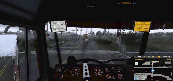 Realistic Brutal Graphics And Weather V8.0 1.53 Mod - ATS Mod ...