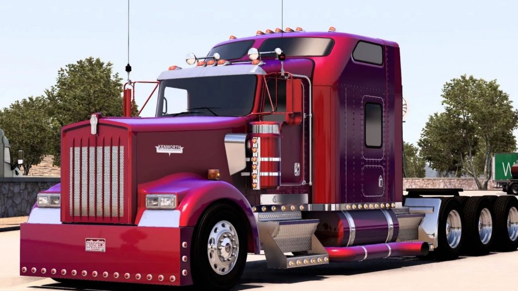 Rezworth W900 Custom Truck v1.1 1.48.5 Mod - ATS Mod | American Truck ...
