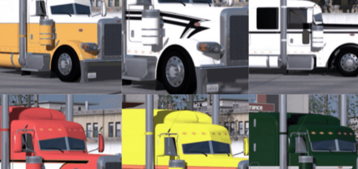 ATS Truck Skins Mods | American Truck Simulator Truck Skins mods
