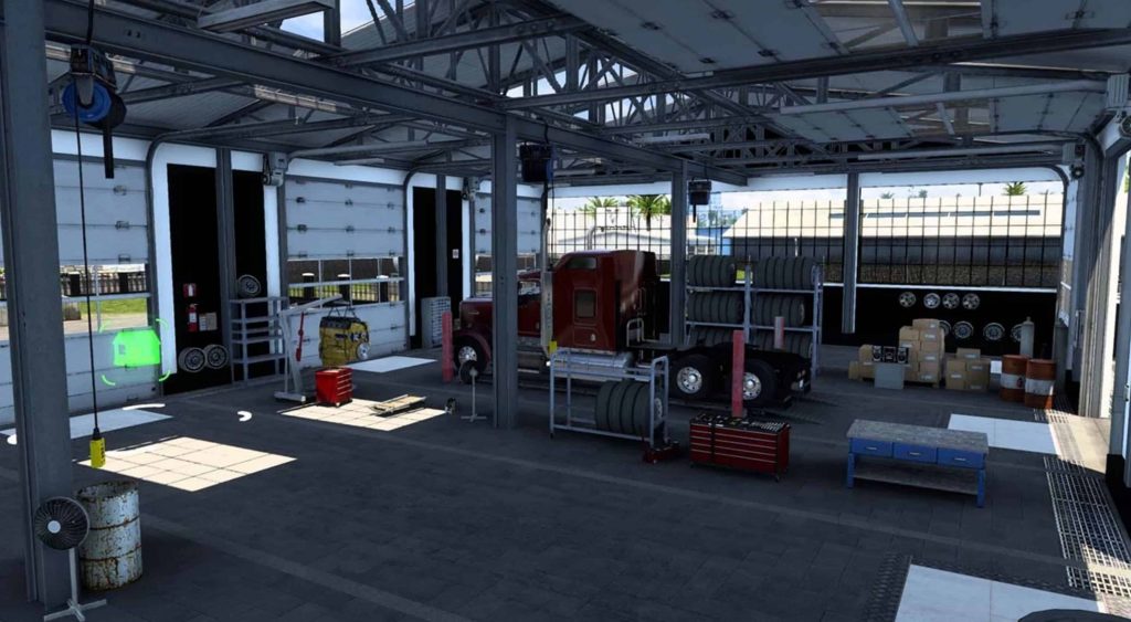 TRANS-ALL Garage small for ATS v2023.1 1.48 Mod - ATS Mod | American ...
