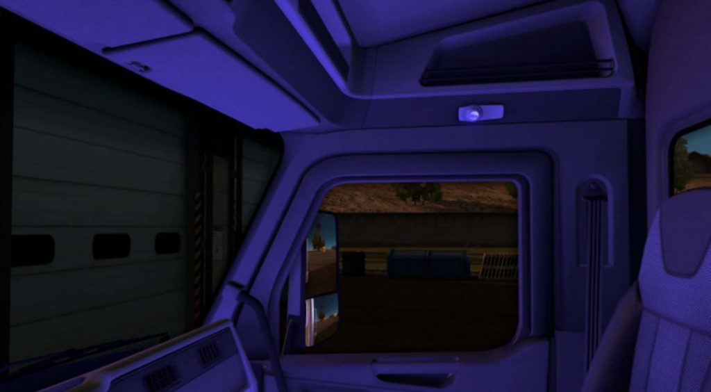 The cabin lights ATS 1.5.x mod Mod - ATS Mod | American Truck Simulator Mod