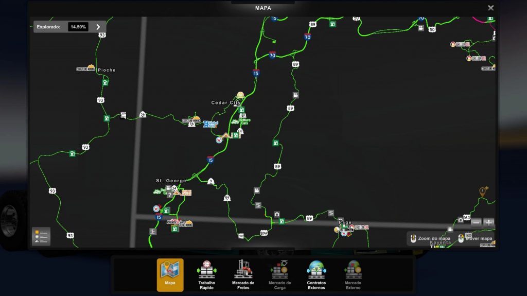 ULTRA ZOOM MAP ATS 1.0 1.40 1.49 Mod - ATS Mod | American Truck ...