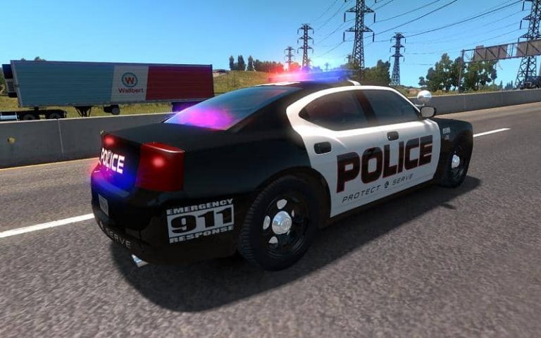 USA POLICE TRAFFIC [1.30] V2.0 ATS Mod - ATS Mod | American Truck ...