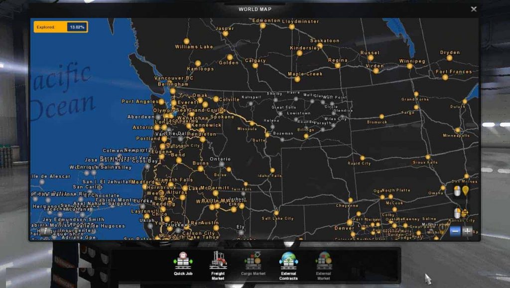USCanaMex and Montana ATMX RCL3D v1.35 v4.0 ATS Mod - ATS Mod ...