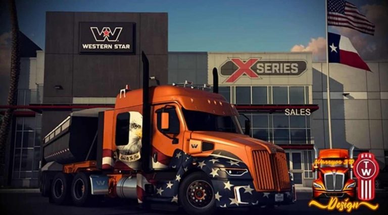 Western Star 57X Prime 1.49.x Mod - ATS Mod | American Truck Simulator Mod