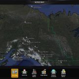 Alaska Map for ATS 1.49 Mod - ATS Mod | American Truck Simulator Mod