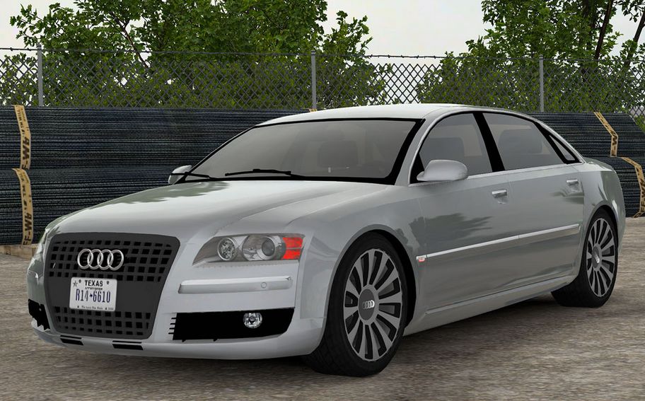 Audi A8 D3 V4.3 1.49 Mod - ATS Mod | American Truck Simulator Mod