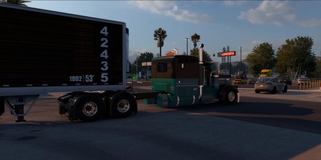 Black And Green 389 Pinga 1.49 Mod - ATS Mod | American Truck Simulator Mod