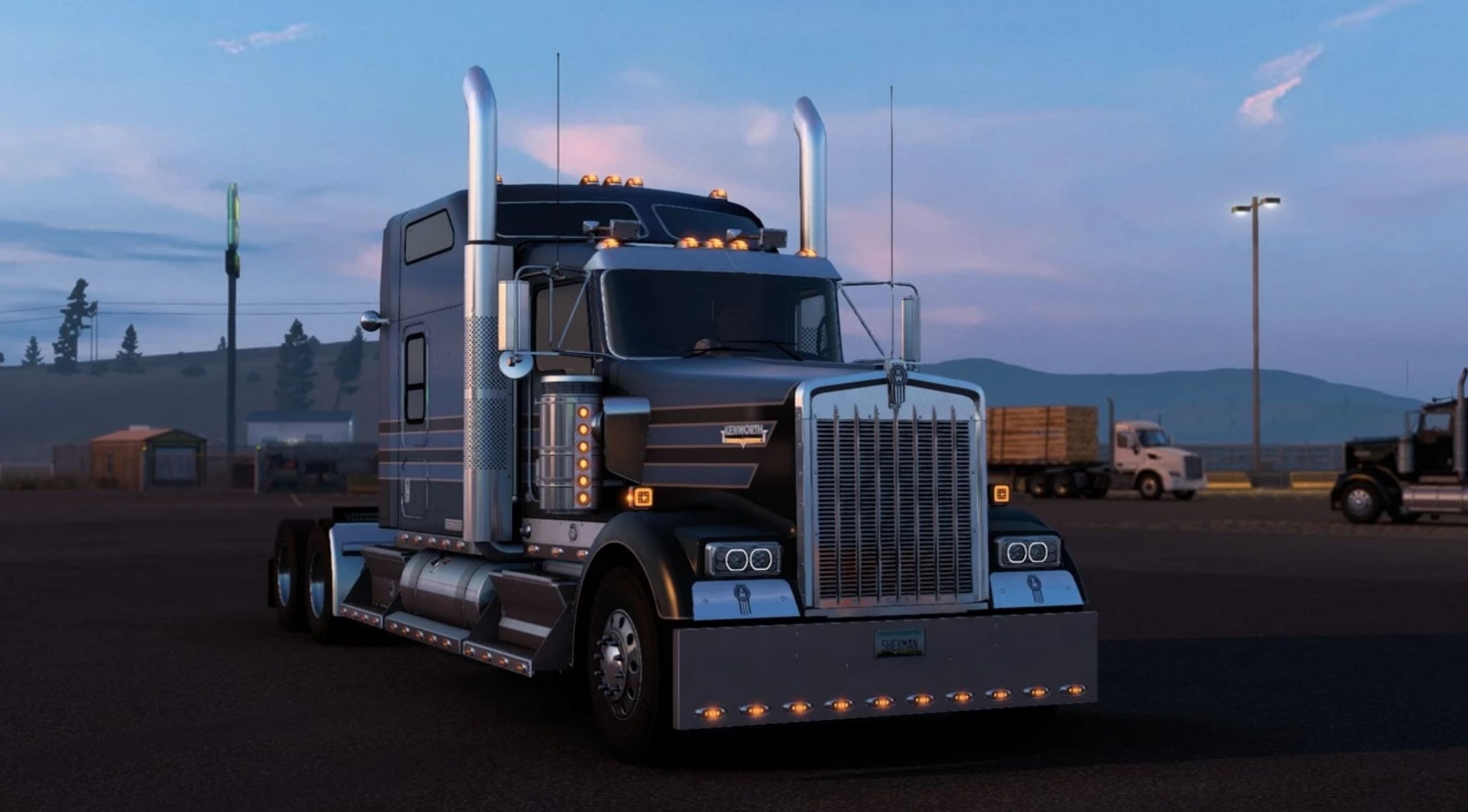 Kenworth W900L Interior Add-ons v1.7 1.49 Mod - ATS Mod | American Truck Simulator Mod