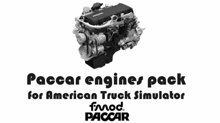 Paccar engines pack by eelDavidGT Mod - ATS Mod | American Truck ...
