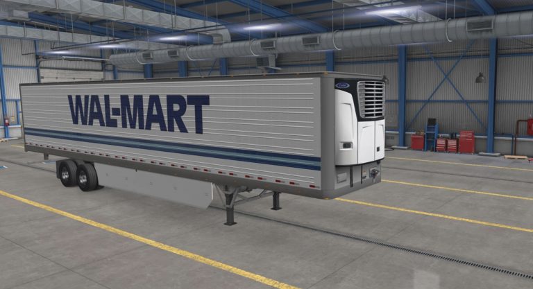 SCS trailer ref 53 old Walmart skin 1.49 Mod - ATS Mod | American Truck ...