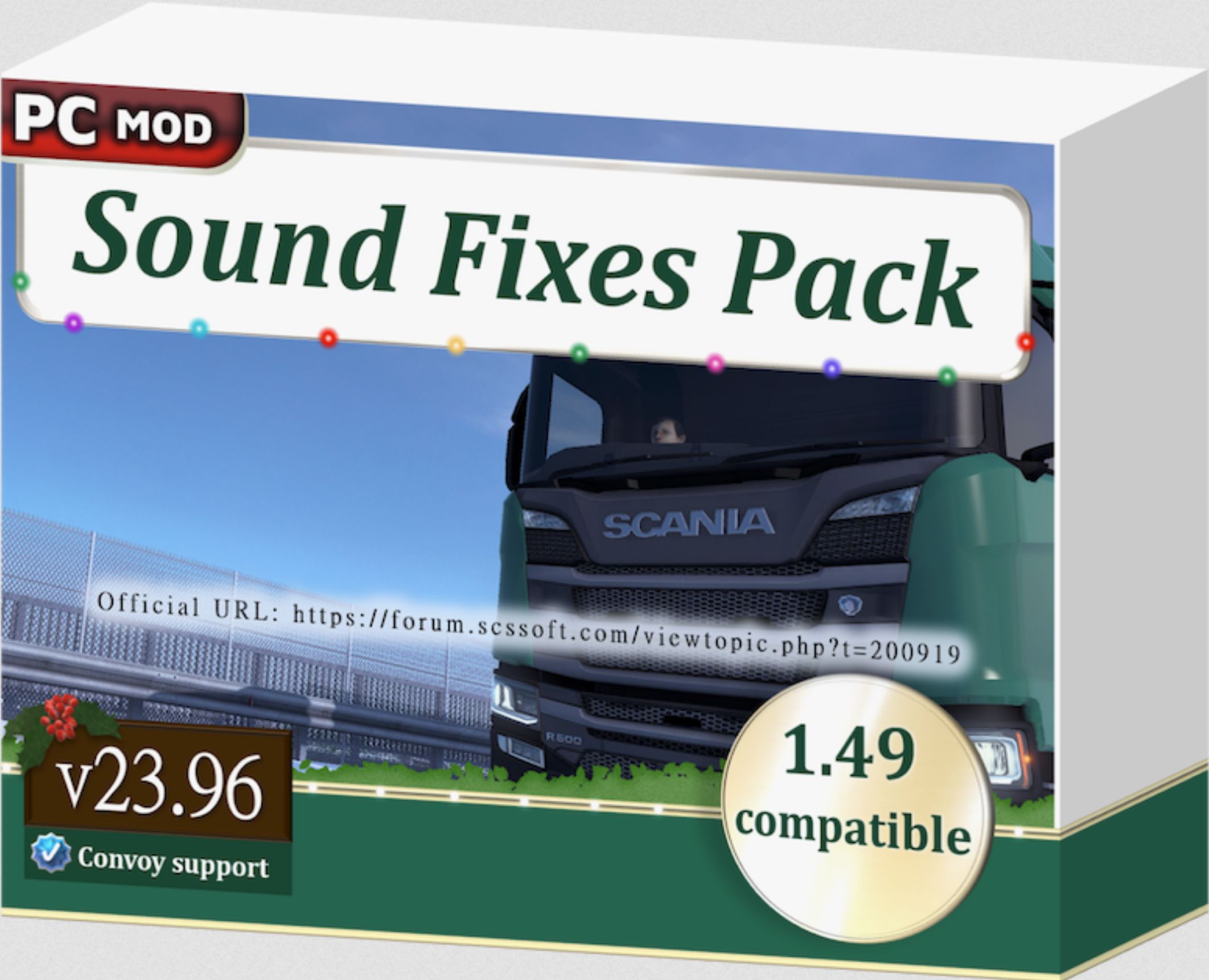 Sound Fixes Pack v23.96 Mod - ATS Mod | American Truck Simulator Mod