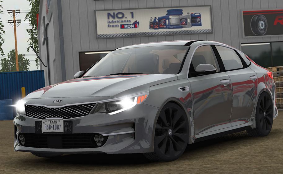 Kia Optima (K5) JF 2016 V1.1 1.49 Mod - ATS Mod | American Truck Simulator Mod