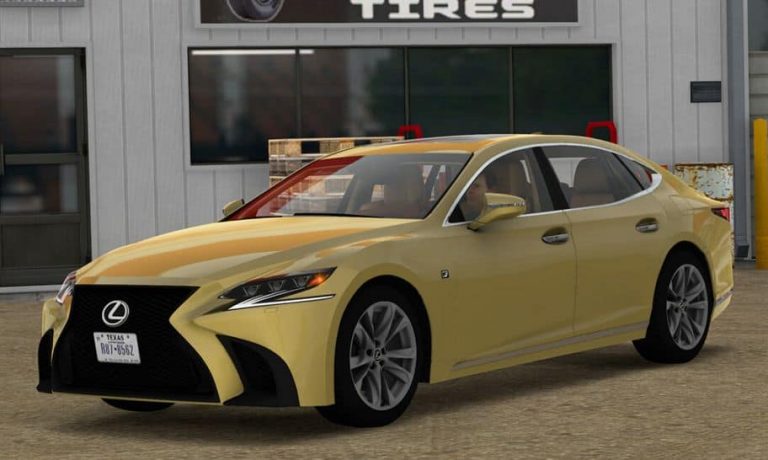 Lexus LS 500 F-Sport 2018 V1.2 1.49 Mod - ATS Mod | American Truck ...