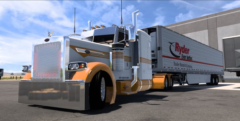 Pinga 389 skin 1.49 Mod - ATS Mod | American Truck Simulator Mod