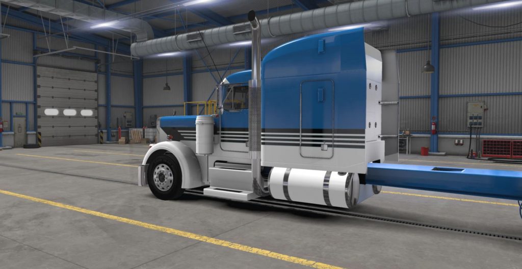 Ruda glider 379 Skin v1.0 Mod - ATS Mod | American Truck Simulator Mod
