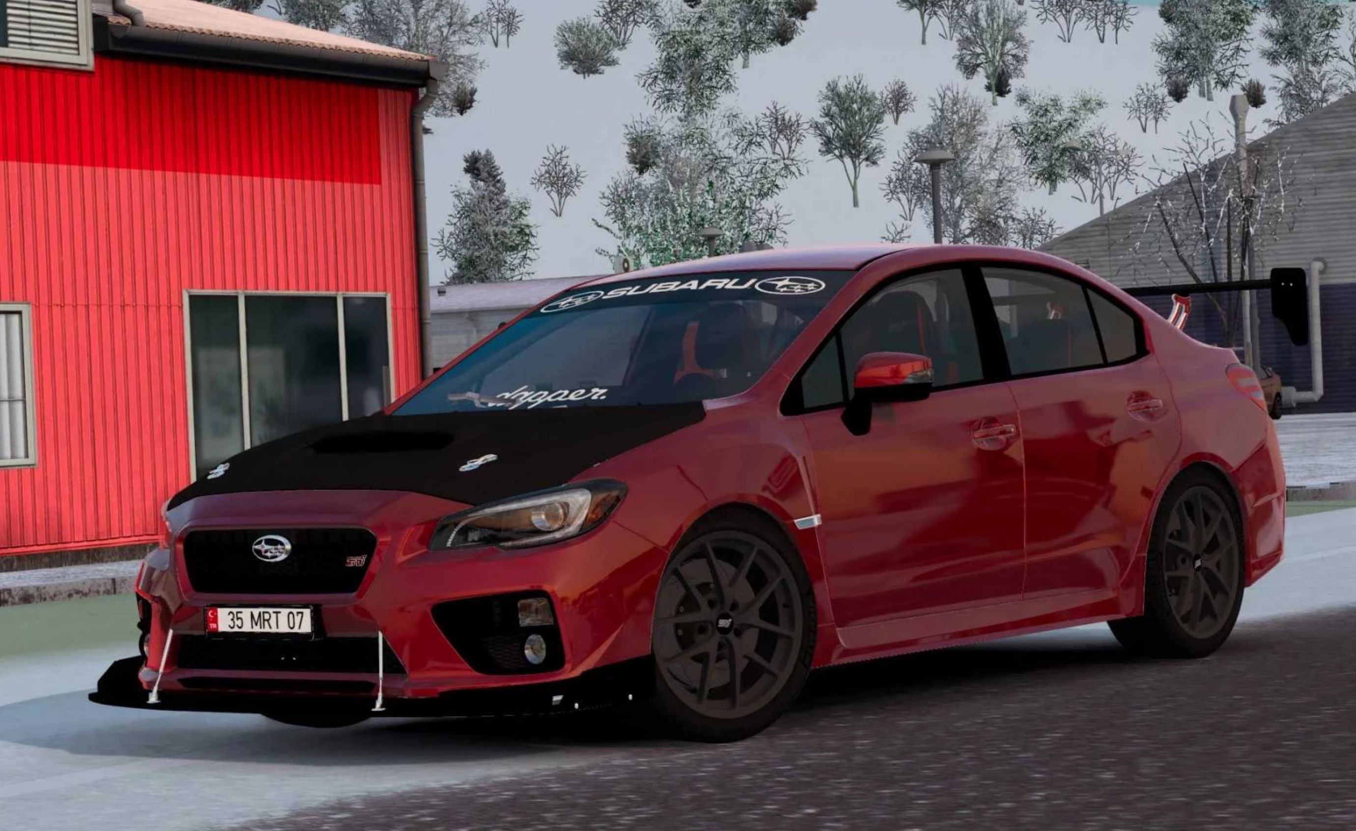 Subaru Impreza WRX STI 2017 v3.4 1.49 Mod - ATS Mod | American Truck Simulator Mod