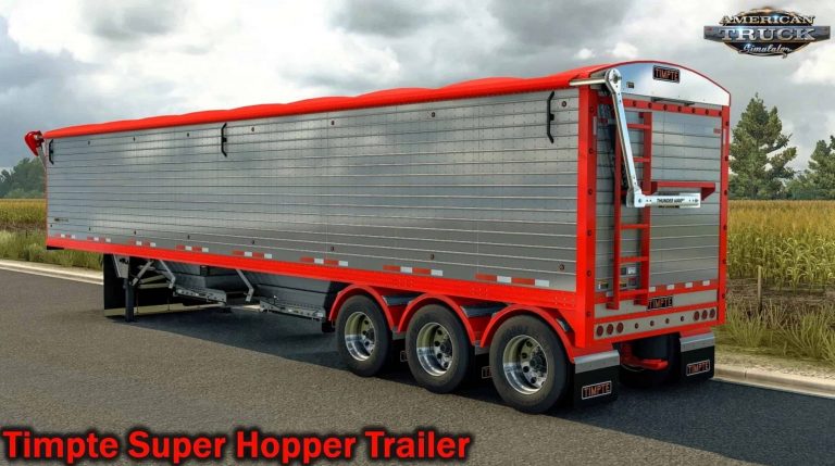 Timpte Super Hopper Trailer v6.0 1.49.x Mod - ATS Mod | American Truck ...