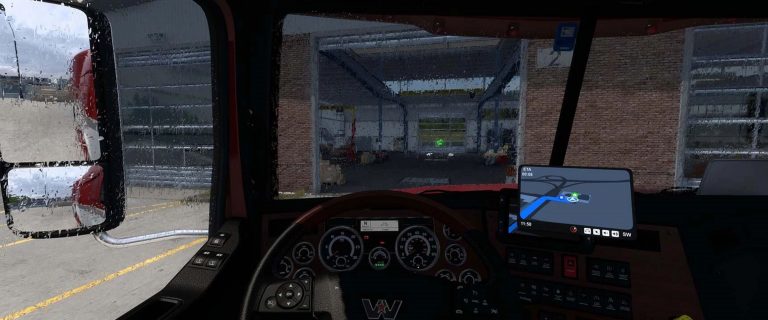 Tjs ATS HD GPS v1.0.1 1.49 Mod - ATS Mod | American Truck Simulator Mod