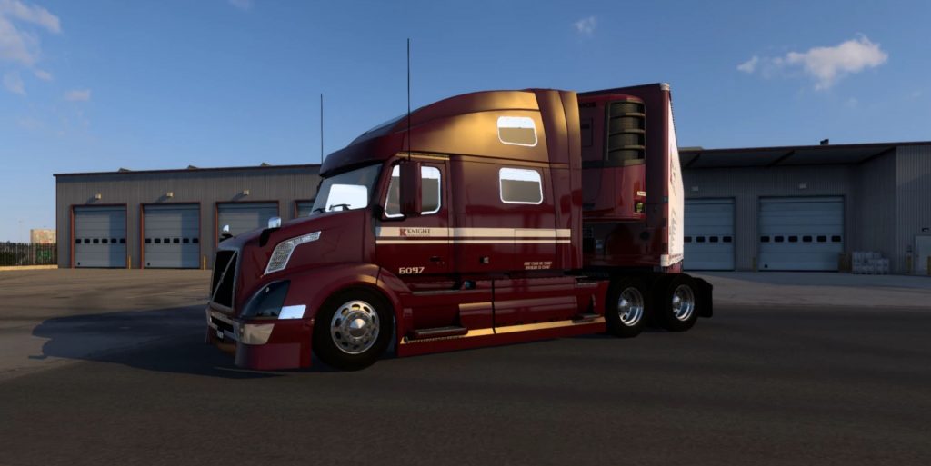 Volvo 2014 780 skin v1.0 Mod - ATS Mod | American Truck Simulator Mod