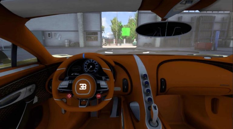 Bugatti Chiron (2021) 1.49 Mod - ATS Mod | American Truck Simulator Mod