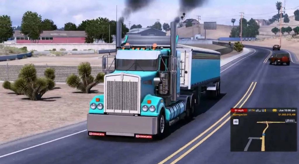 Kenworth T909 v5.7 1.49 Mod - ATS Mod | American Truck Simulator Mod