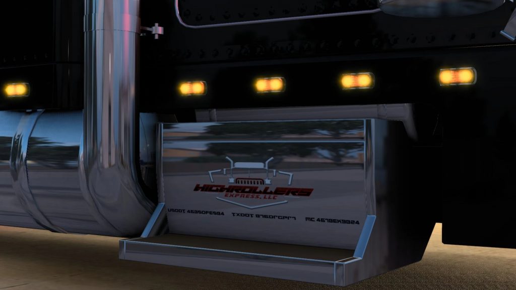 Peterbilt 389 accessories pack v1.49 Mod - ATS Mod | American Truck ...