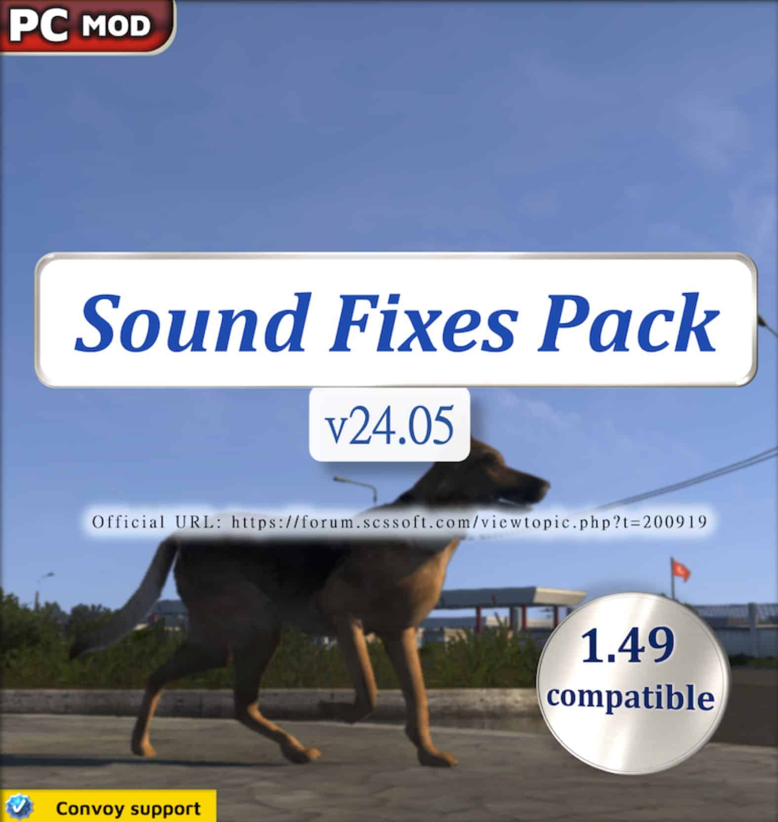 Sound Fixes Pack v24.05 Mod - ATS Mod | American Truck Simulator Mod
