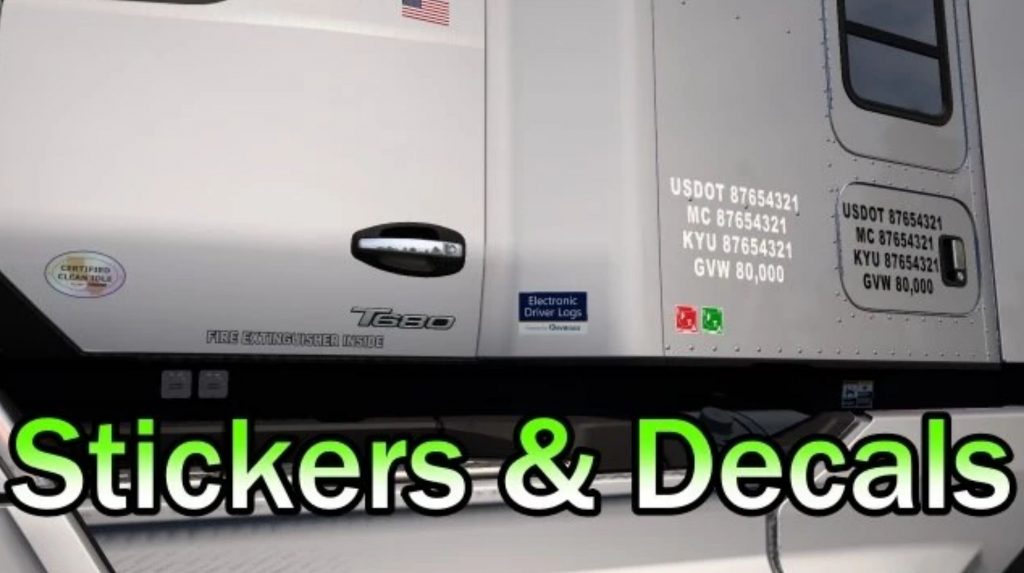 Stickers & Decals v1.3 1.49 Mod - ATS Mod | American Truck Simulator Mod