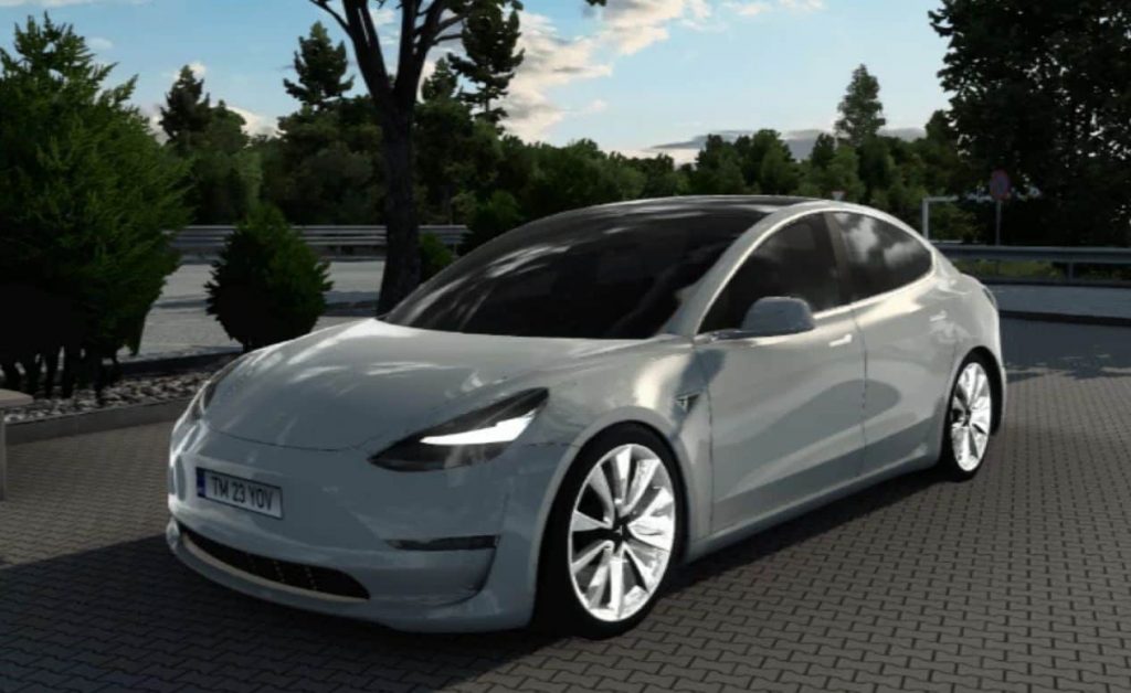 Tesla Model 3 Performance (2021) 1.49 Mod - ATS Mod | American Truck ...