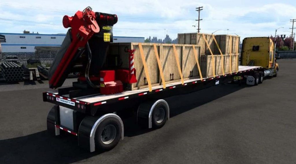 Transcraft TL2000 Flatbed Custom v3.2 Mod - ATS Mod | American Truck ...