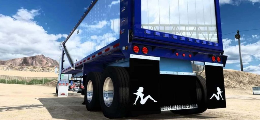 Alfab End Dump Trailer v2.1 1.49 Mod - ATS Mod | American Truck ...