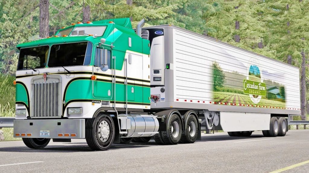 Kenworth K100-e v1.4.3 1.49 Mod - ATS Mod | American Truck Simulator Mod