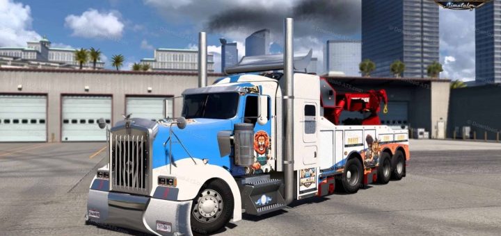 Kenworth T909 v5.7 1.49 Mod - ATS Mod | American Truck Simulator Mod