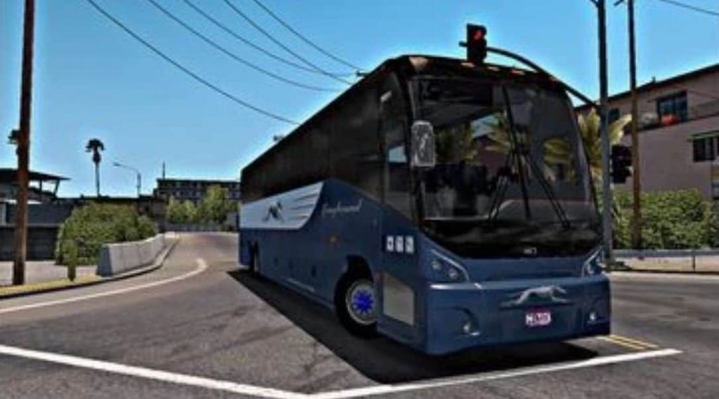 MCI J4500 v1.0 Mod - ATS Mod | American Truck Simulator Mod