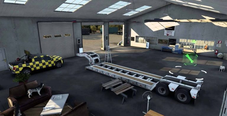 Texas Heavy Haul 1.49 Mod - ATS Mod | American Truck Simulator Mod