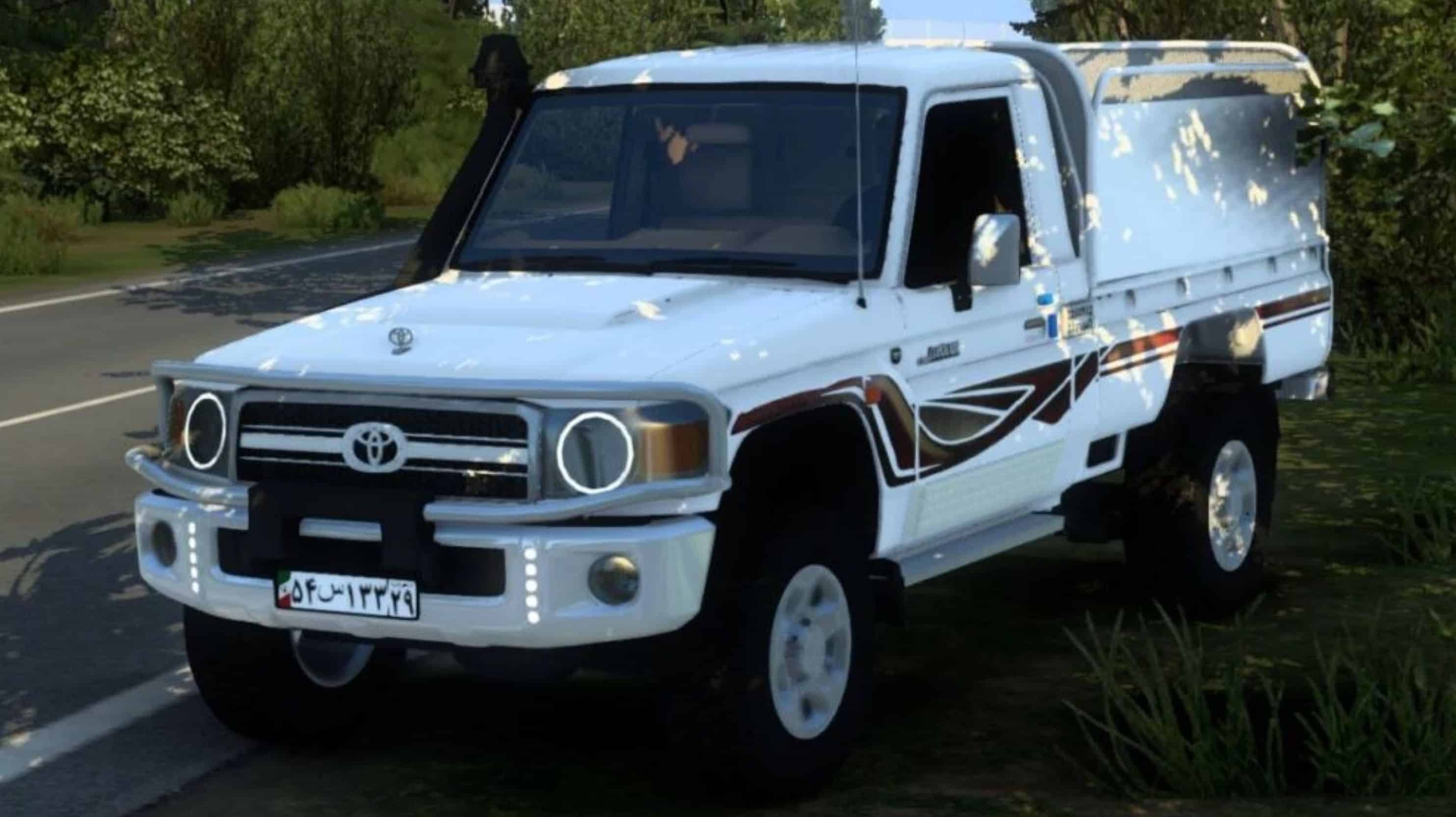 Toyota Land Cruiser J 1.49 Mod - ATS Mod | American Truck Simulator Mod