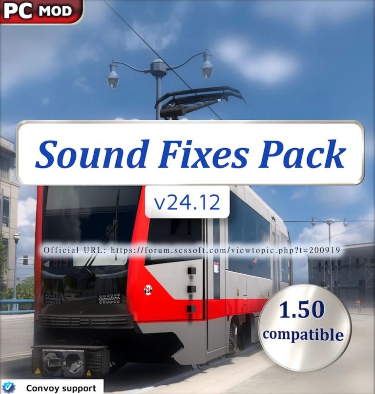ATS Sound Fixes Pack v24.12 for ATS 1.50 Mod - ATS Mod | American Truck ...