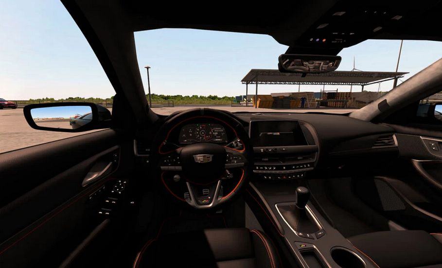 Cadillac CT5-V Black Wing 2022 v1.3 - 1.50 Mod - ATS Mod | American Truck Simulator Mod