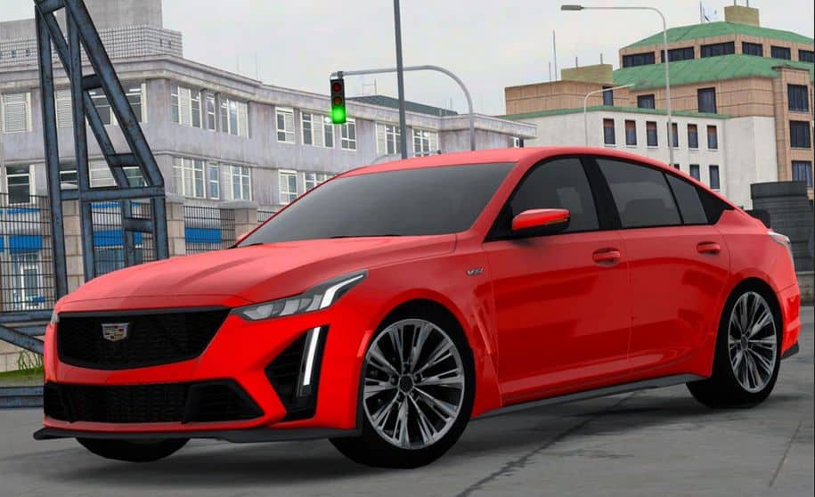 Cadillac CT5-V Black Wing 2022 v1.3 - 1.50 Mod - ATS Mod | American Truck Simulator Mod