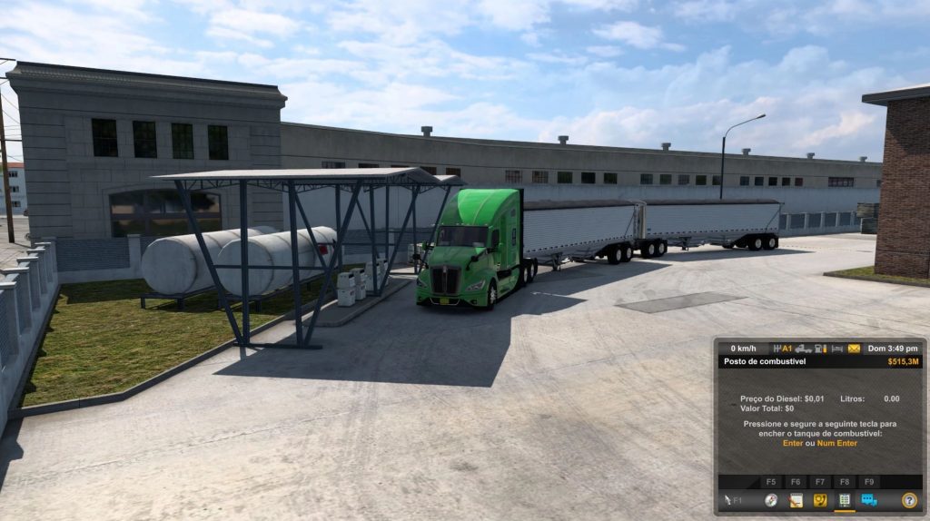 FREE FUEL IN THE GARAGE ATS 1.0 1.40 1.49 Mod - ATS Mod | American ...