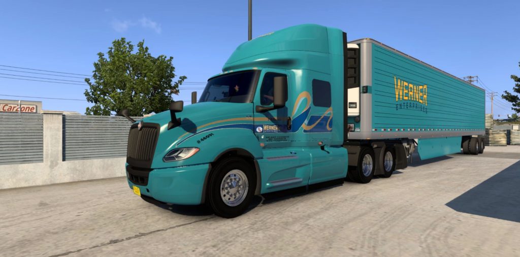 INTERNATIONAL Werner SKIN CABIN HI RISE 1.49 Mod - ATS Mod | American ...