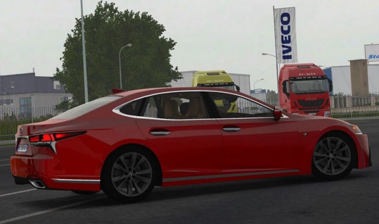 Lexus LS 500 F-Sport 2018 v1.3 - 1.50 Mod - ATS Mod | American Truck ...